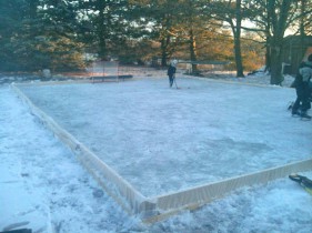 Rink Liners and Backyard Skating Rink Tarps | How To Install